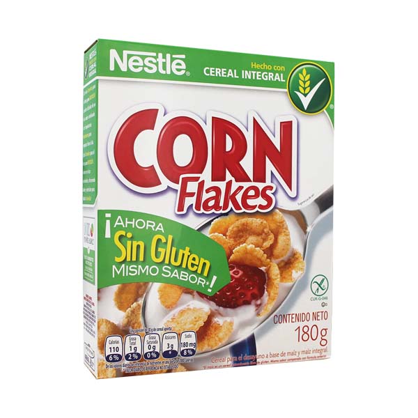 Cereal Corn Flakes Sin Gluten 180gr Superboom